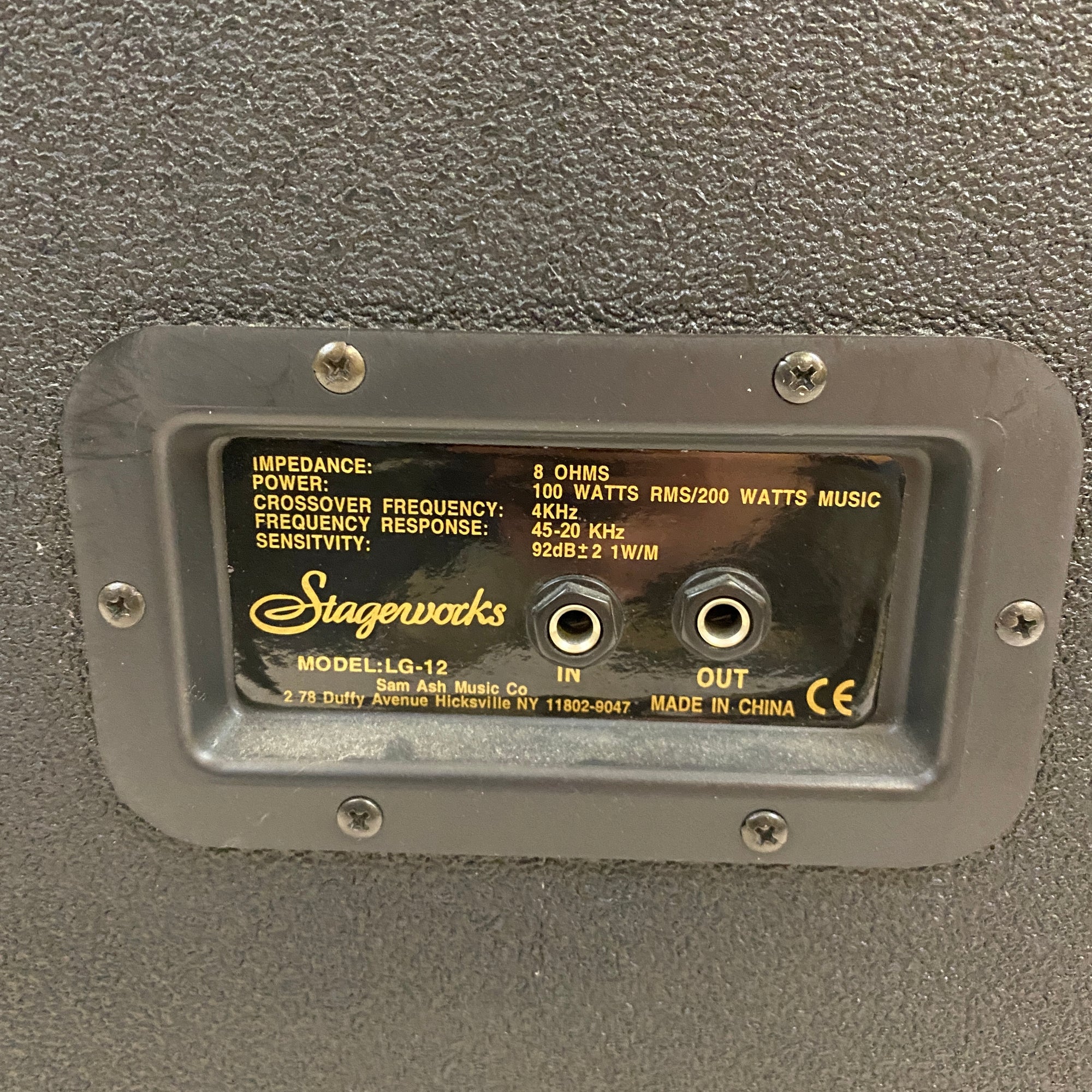 Stageworks LG-12 Passive Speaker - Evolution Music