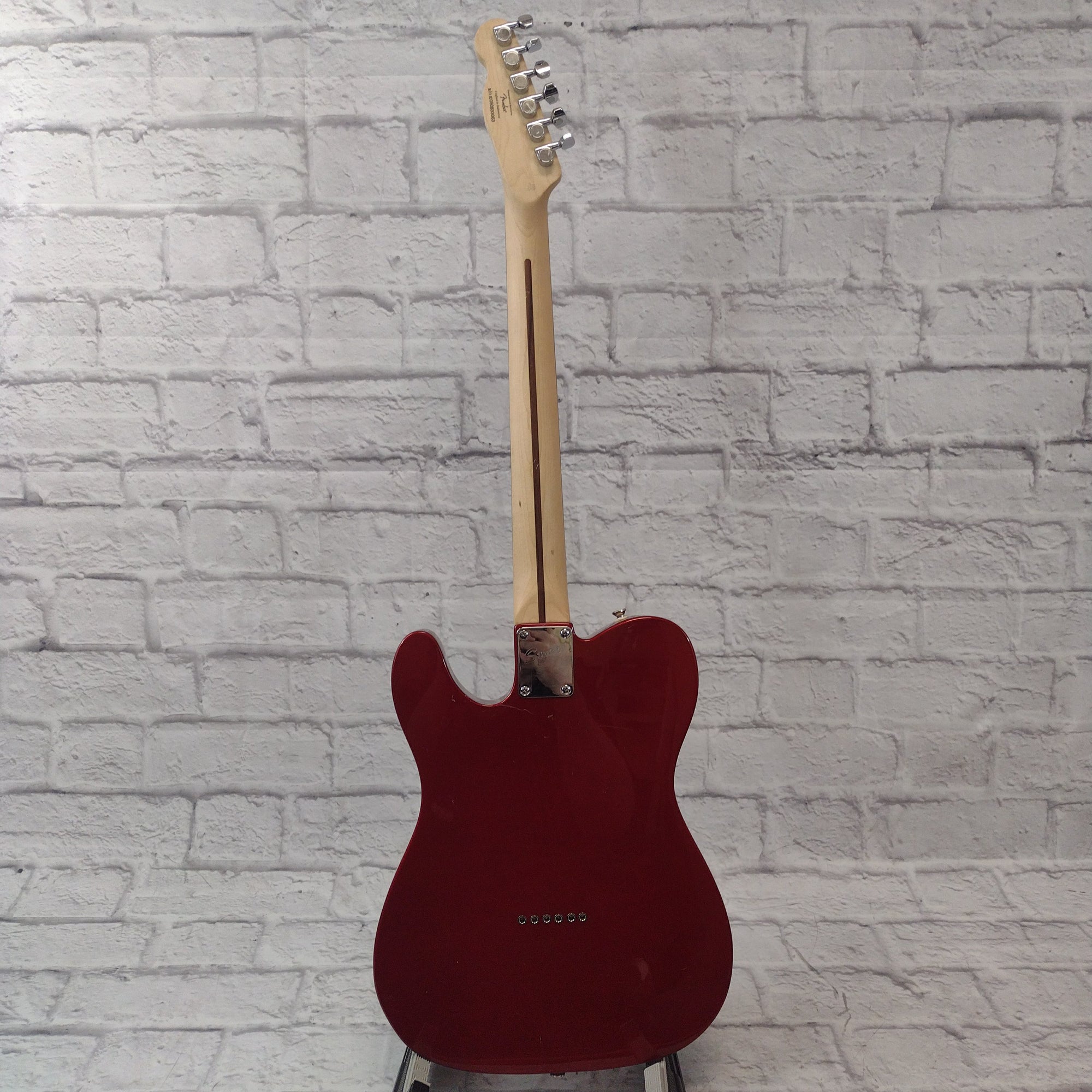 Squier Fat Telecaster Electric Guitar - Candy Apple Red - Evolution Music