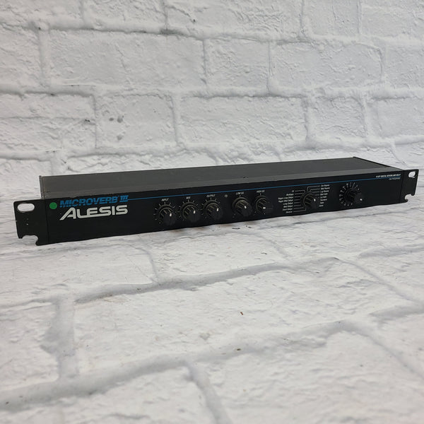 Alesis Microverb III Rack Unit w/ Aftermarket PSU - Evolution Music