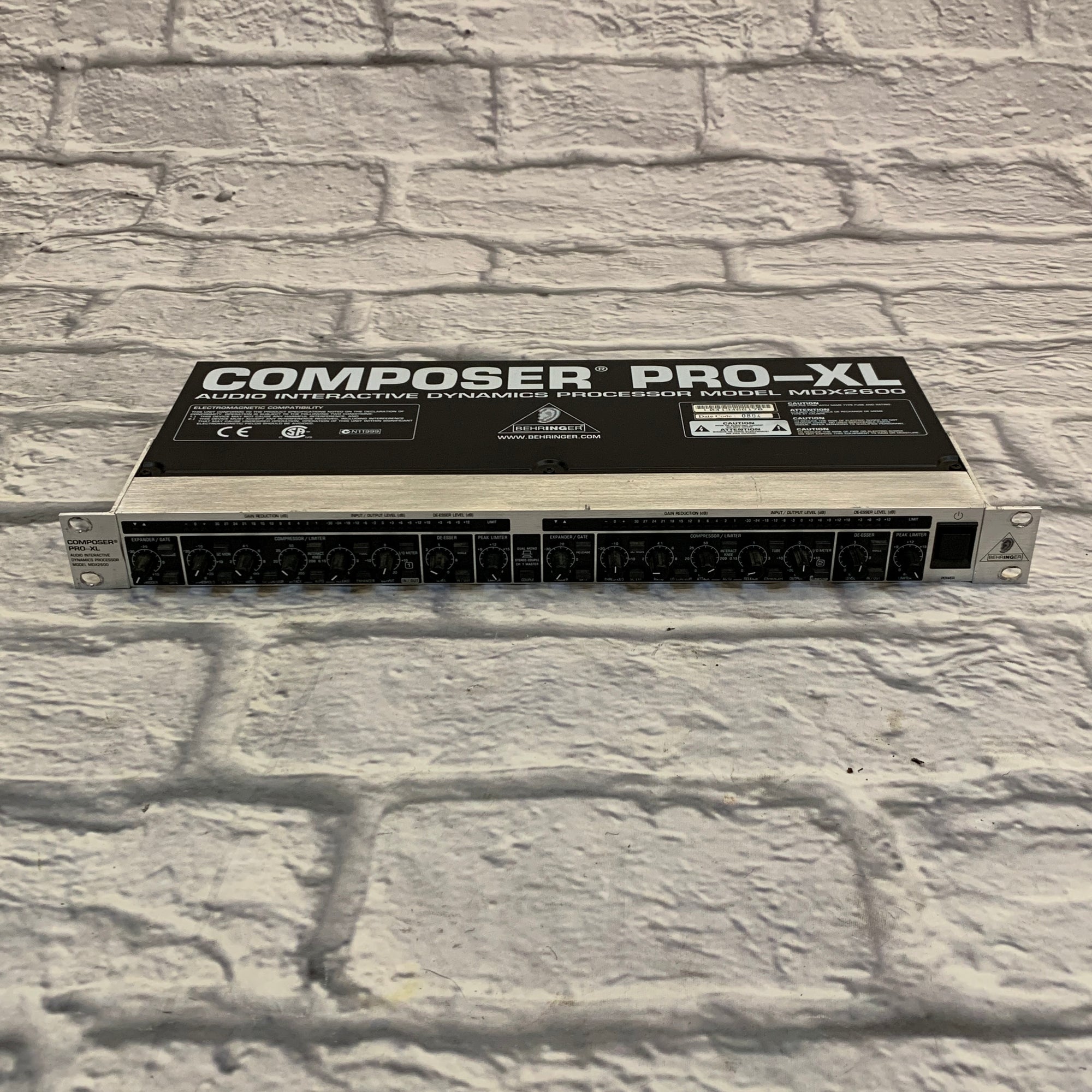 Behringer Composer Pro-XL Compressor - Evolution Music