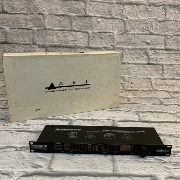 Art Quadra/Fx Multi Effects Processor - Evolution Music
