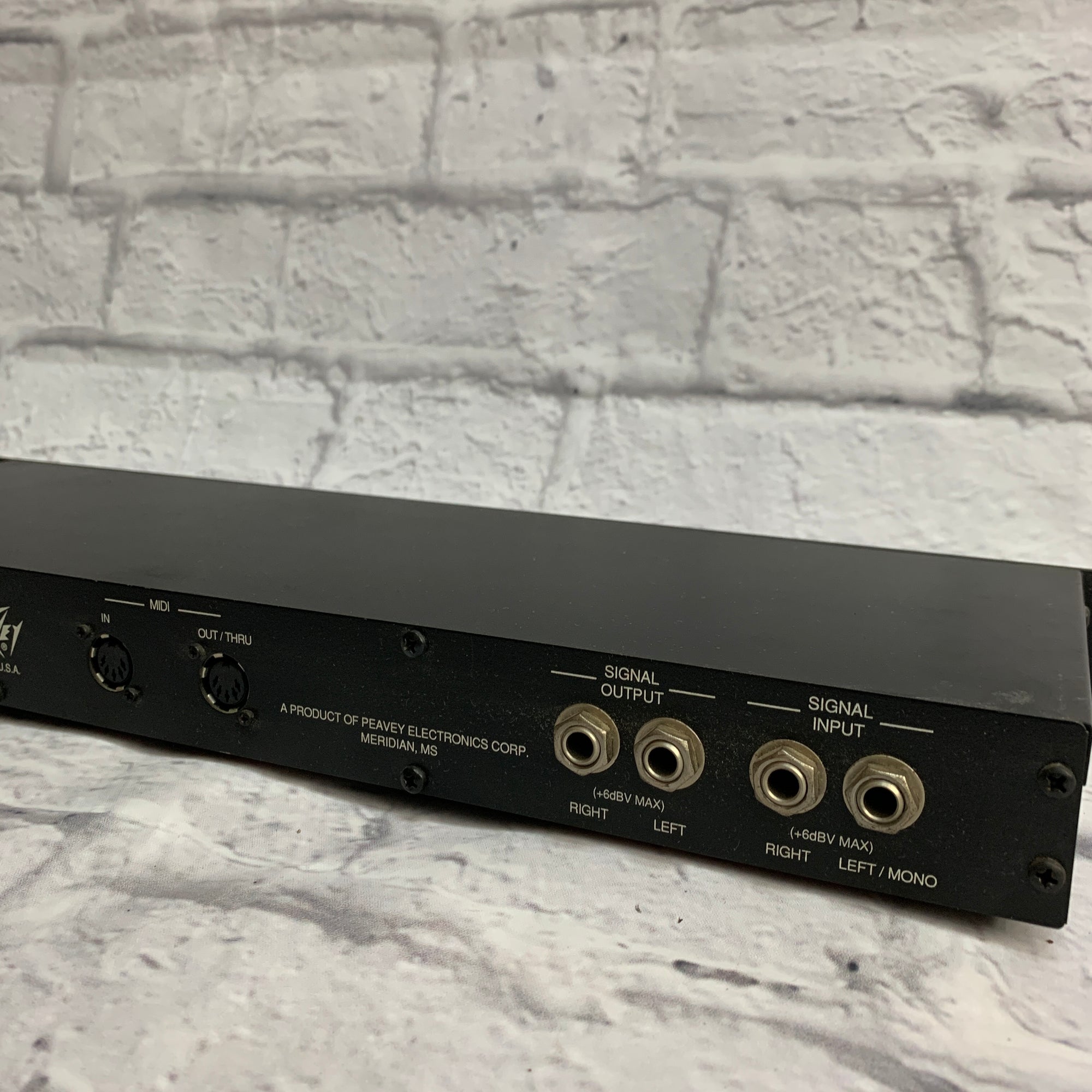 Peavey Ultraverb II Rack Reverb Unit - Evolution Music