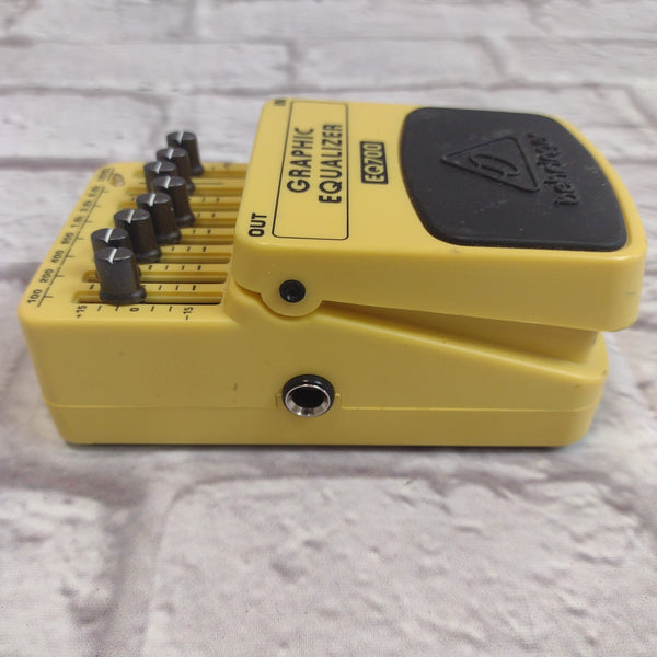 Behringer EQ700 Graphic Equalizer Pedal - Evolution Music