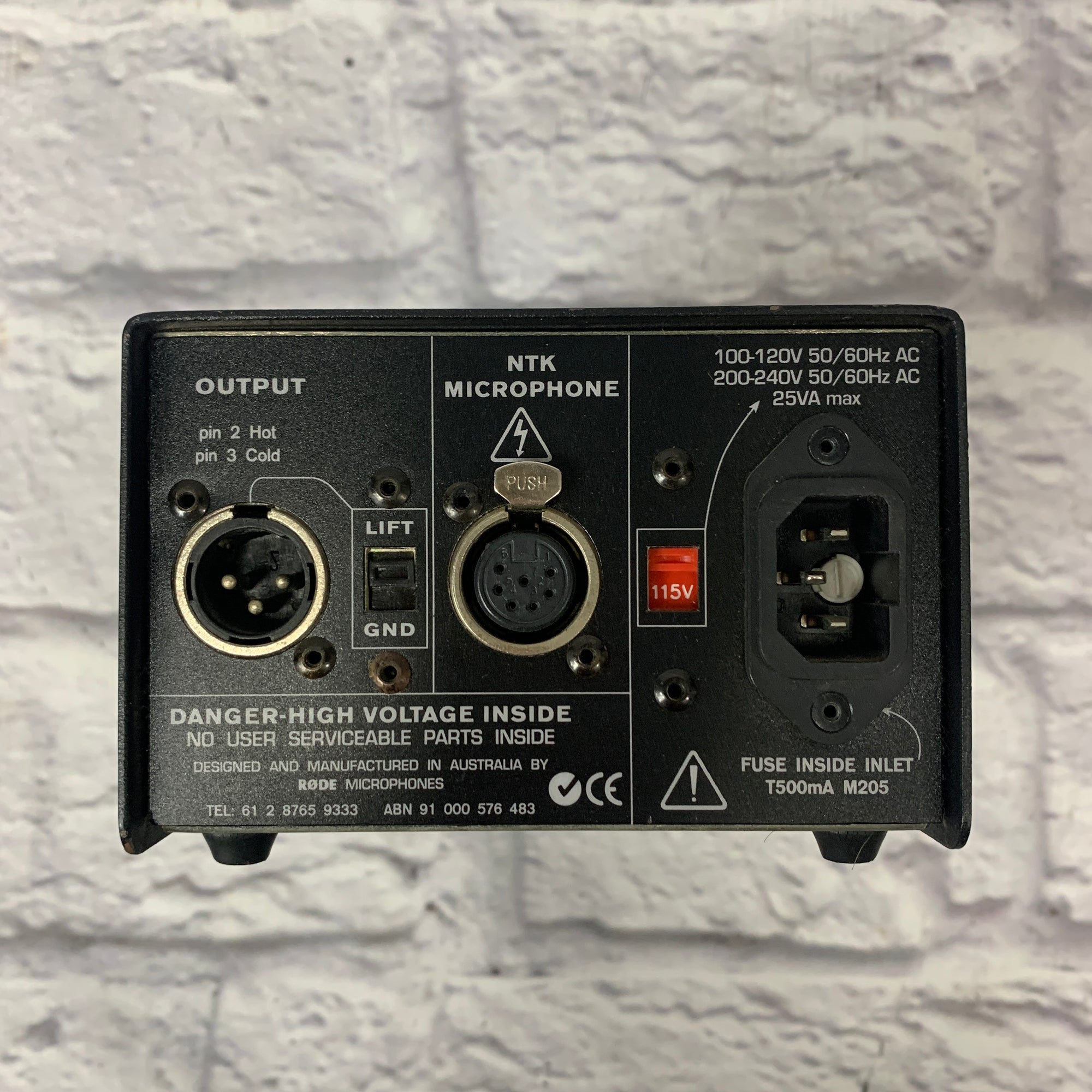 Rode NTK Large Diaphragm Cardioid Tube Condenser Microphone - Evolution ...