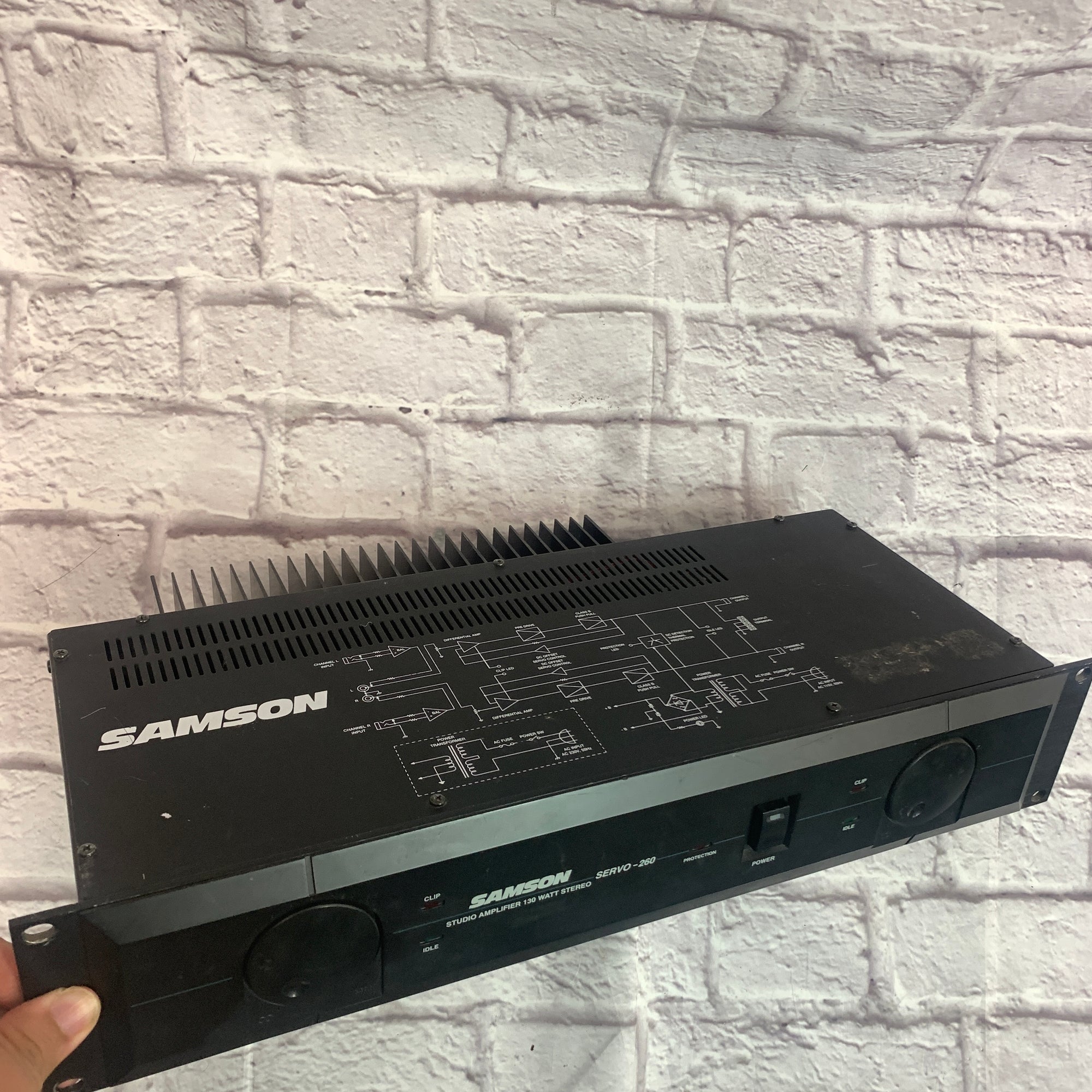 Samson Servo 260 Power Amp - Evolution Music