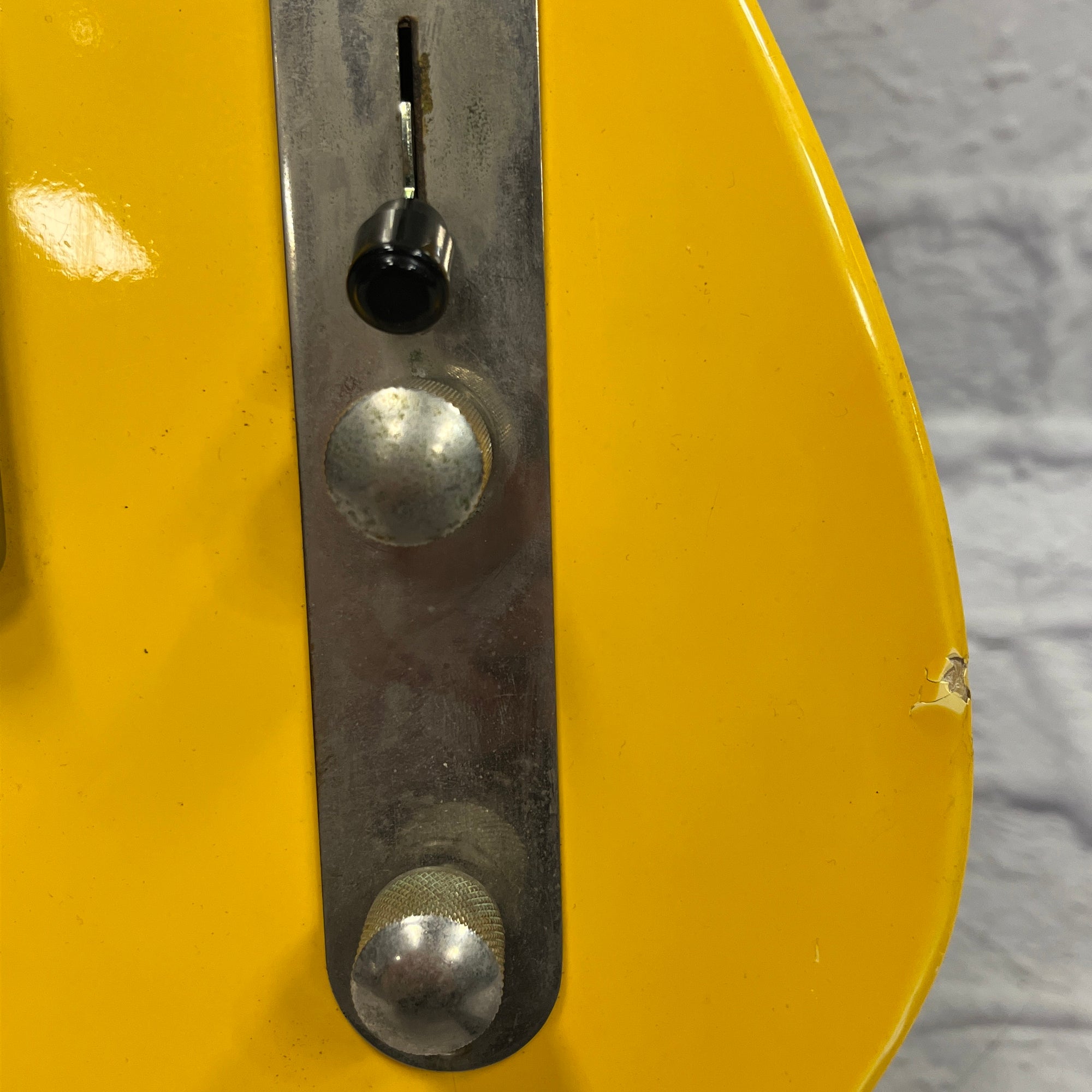 Unknown Yellow Tele Partscaster Electric Guitar - Evolution Music