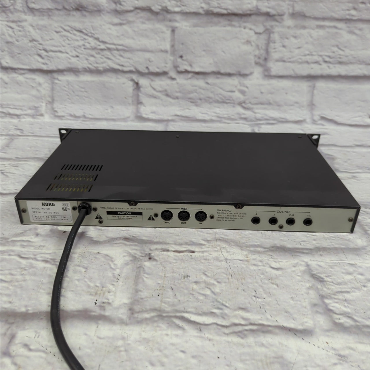 Korg Wavestation SR Rackmount Synth - Evolution Music