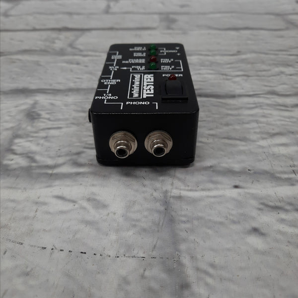 Whirlwind TESTER Audio Cable Tester for XLR, 1/4" and RCA Cables ...