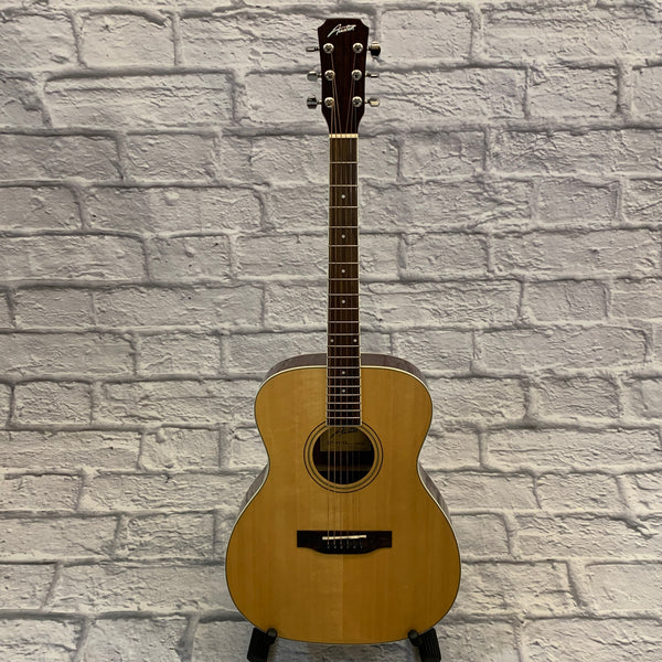 Austin AA25-O Acoustic Folk Guitar Natural - Evolution Music
