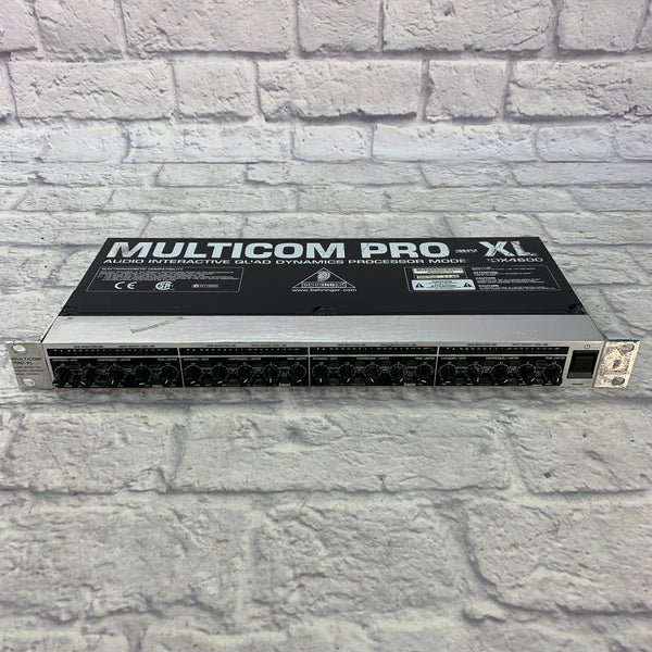 Behringer MDX4600 MULTICOM PRO XL 4-Channel Compressor/Expander ...