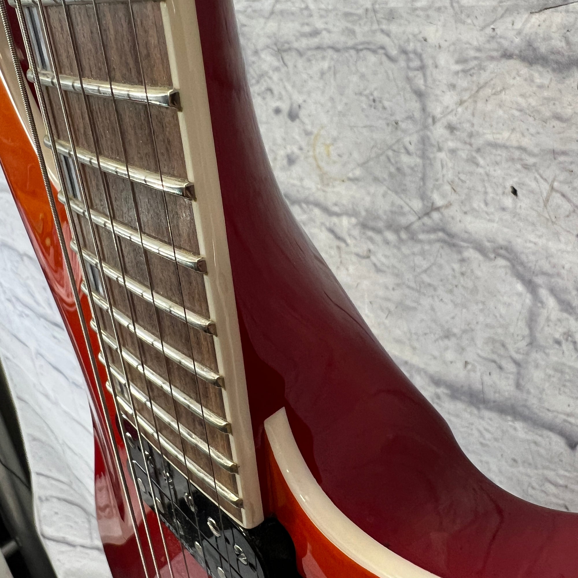 LTD H-400 Crimson Fade Metallic Electric Guitar - Evolution Music