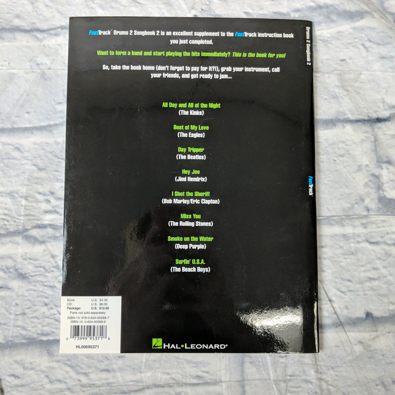 Fast Track: Drums 2 - Songbook Two. Sheet Music, Cd - Evolution Music