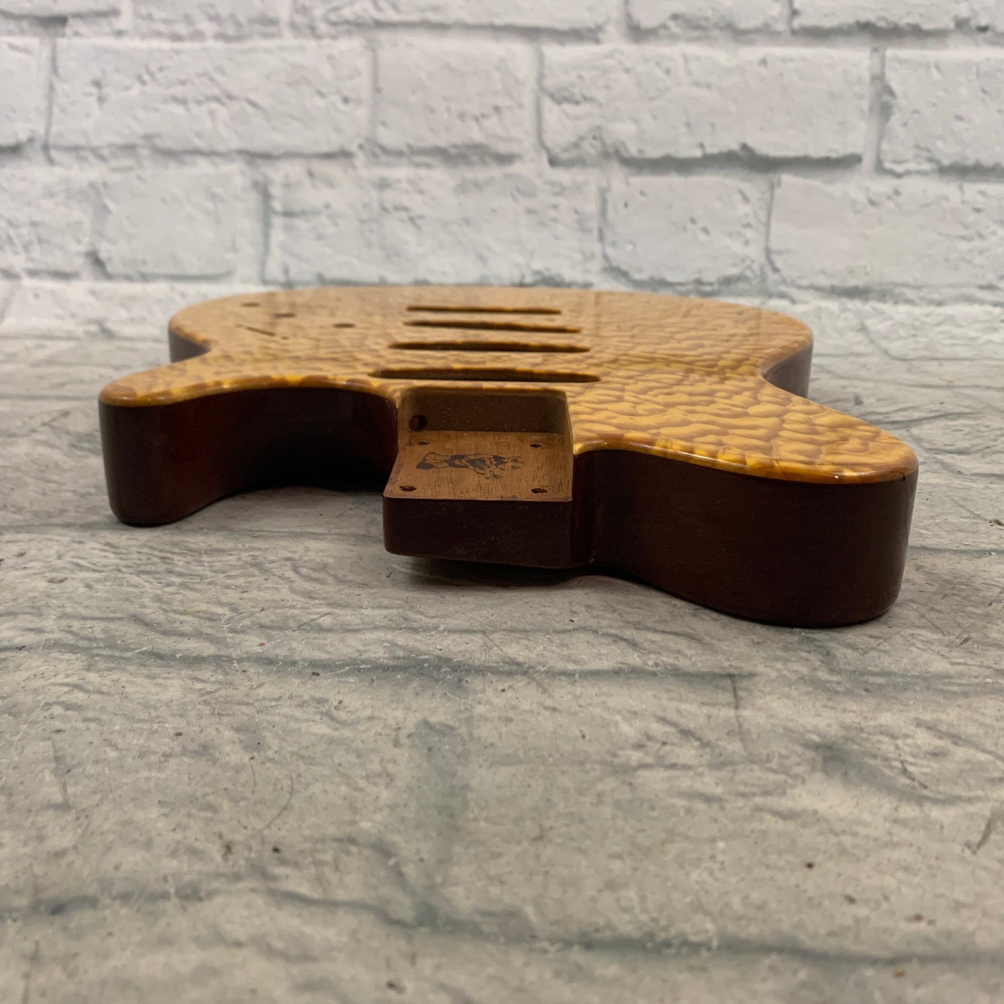 1990s Warmoth EVH Velocity Body - AAA Quilted Maple Figured Top over 1 ...