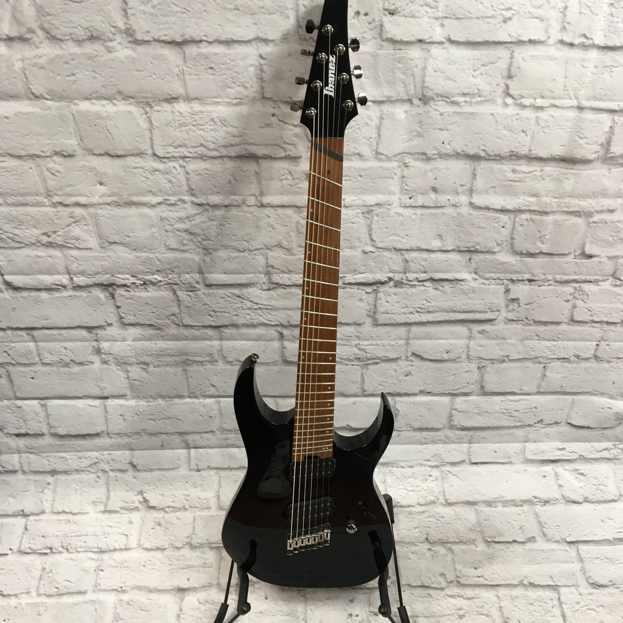 Ibanez RGMS7 Fanned Fret 7-String Electric Guitar - Evolution Music