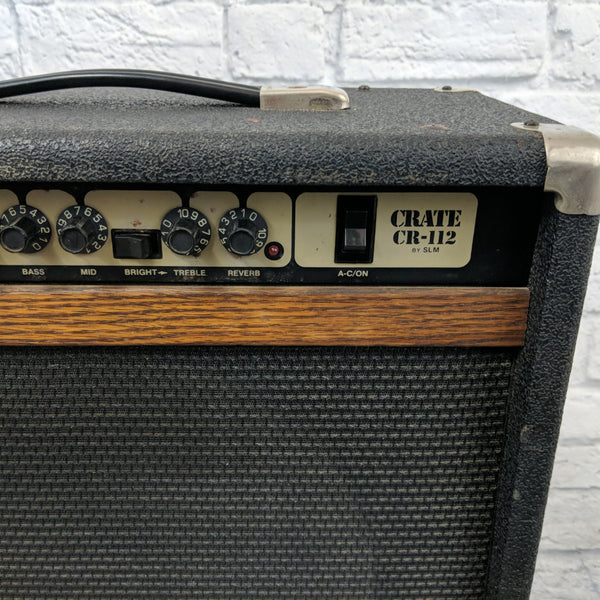 Crate CR-160 60W Combo Guitar Amp with 12-Inch Speaker - Evolution Music