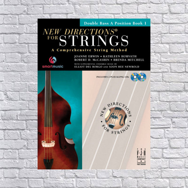 FJH Music New Directions For Strings Double Bass A Position Book 1 ...