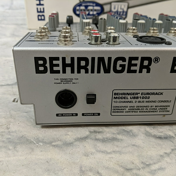 Behringer Eurorack UBB1002 With Rack Ears, Power Supply, in box ...