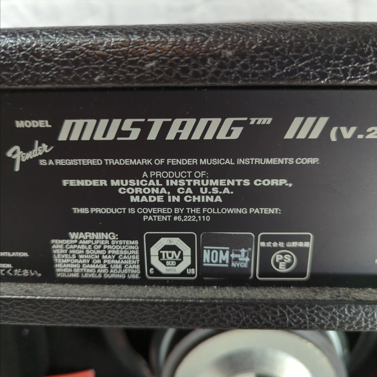 Fender Mustang III Guitar Combo Amp - Evolution Music