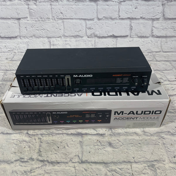 M-Audio Accent Stage Piano Module with USB MIDI Hosting - Evolution Music