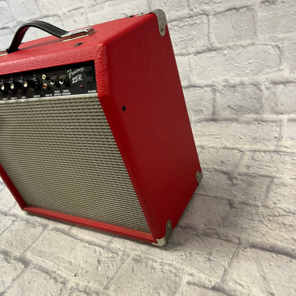 Fender FM25R Frontman Red Tolex Guitar Combo Amp - Evolution Music