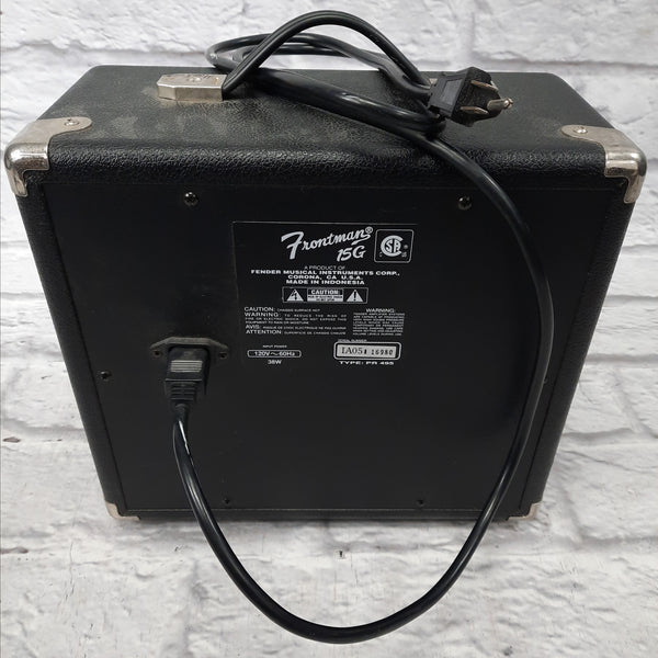 Fender Frontman 15 Guitar Combo Amp - Evolution Music
