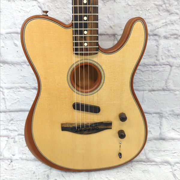Fender Acoustisonic Telecaster Acoustic Guitar - Evolution Music