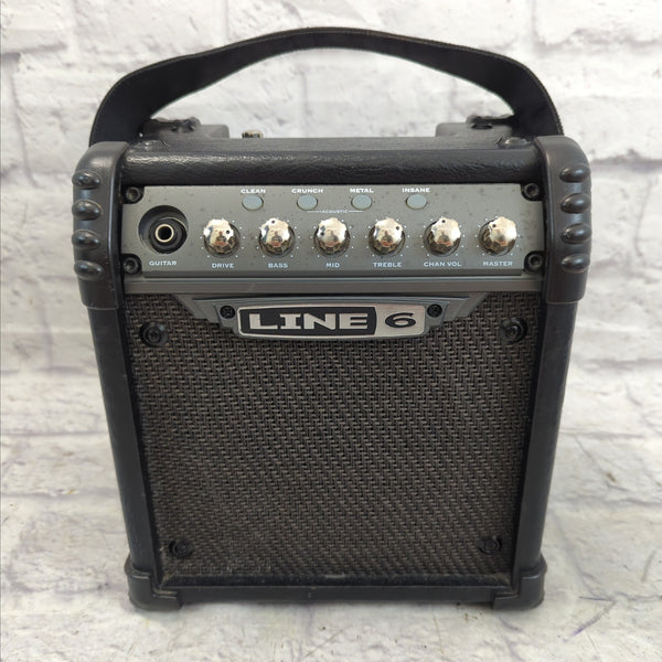 Line 6 Micro Spider 6-Watt 1x6.5" Digital Modeling Guitar Practice Amp ...