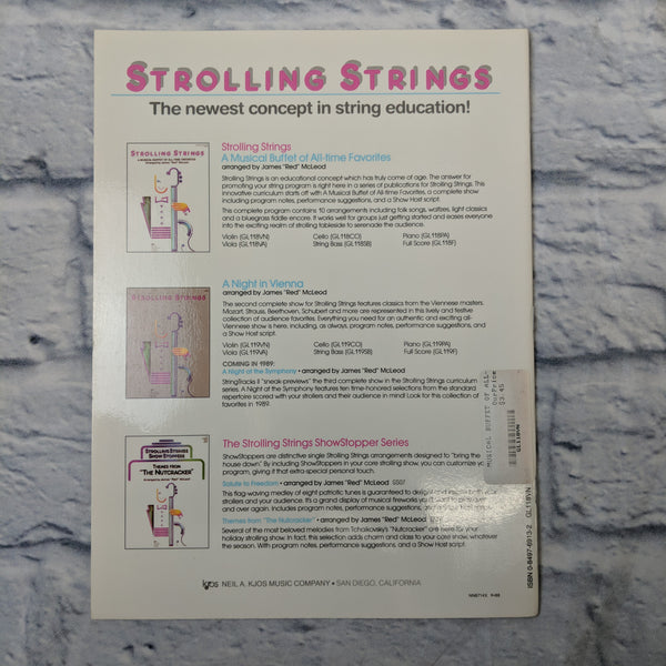 Strolling Strings A Musical Buffet Of All-Time Favorites - Evolution Music