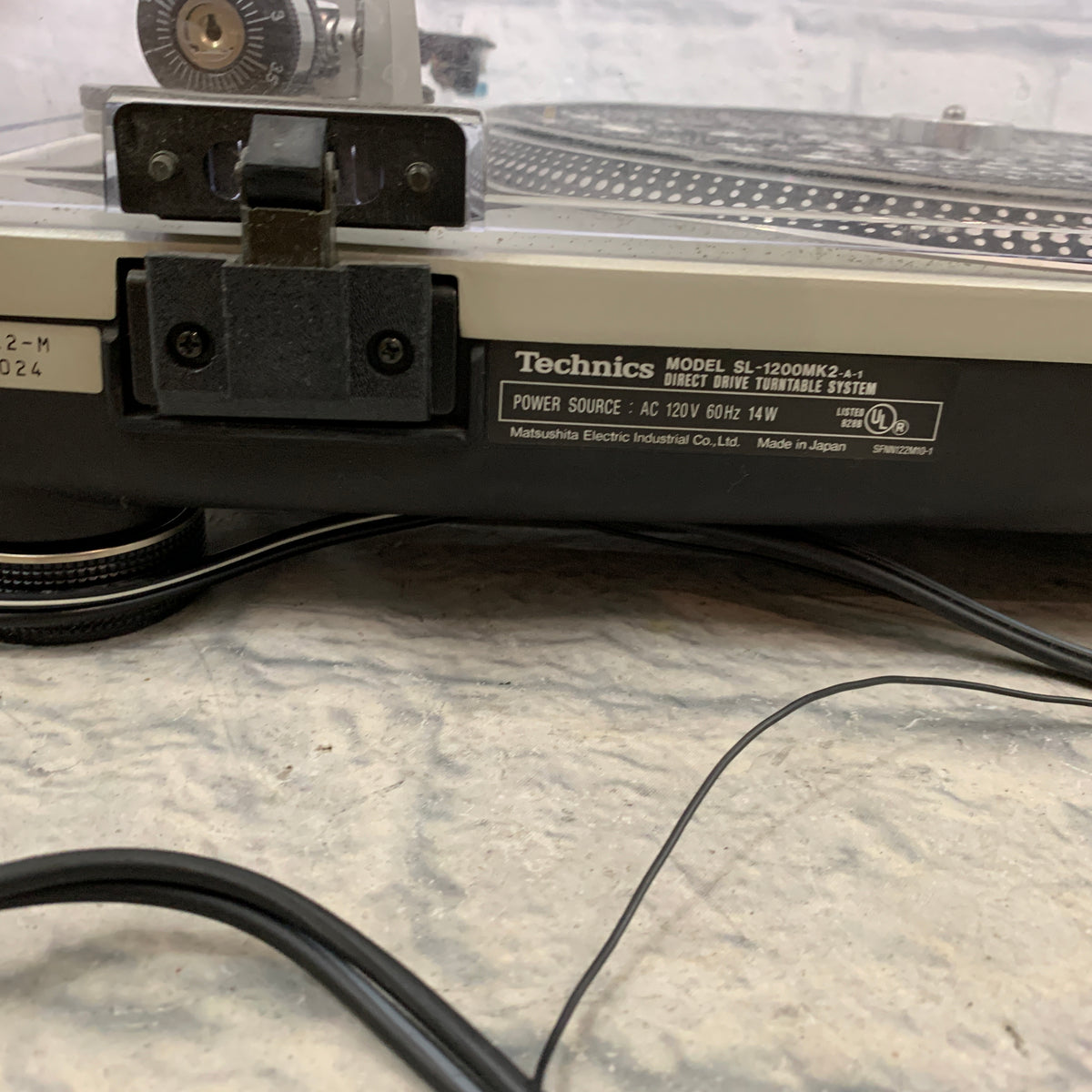 Technics SL1200 MKII DJ Turntable - Evolution Music