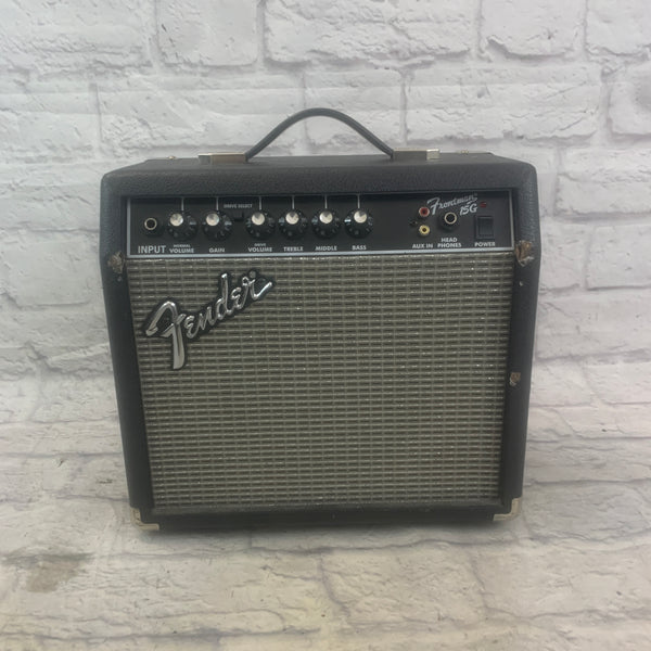 Fender Frontman 15G Series II 2-Channel 15-Watt 1x8" Guitar Combo Amp ...