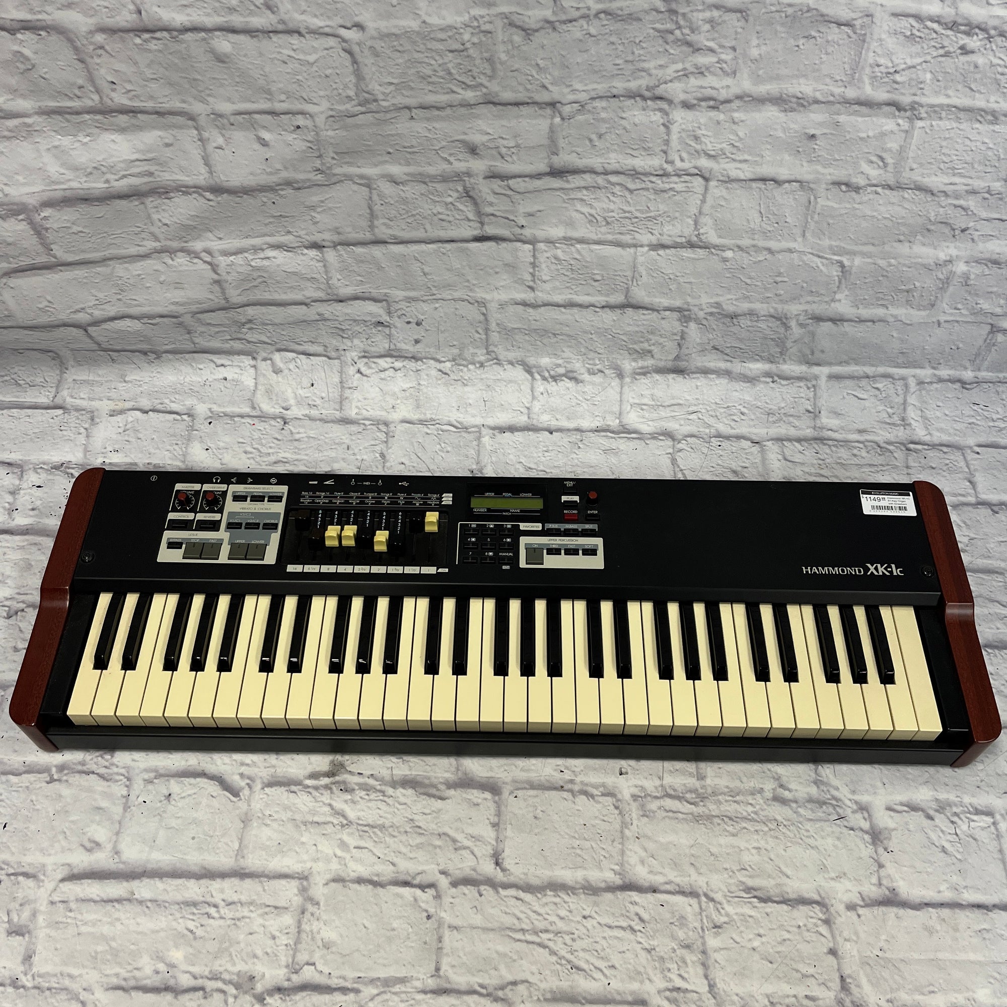 Hammond XK-1C 61-Key Organ with Drawbars - Evolution Music