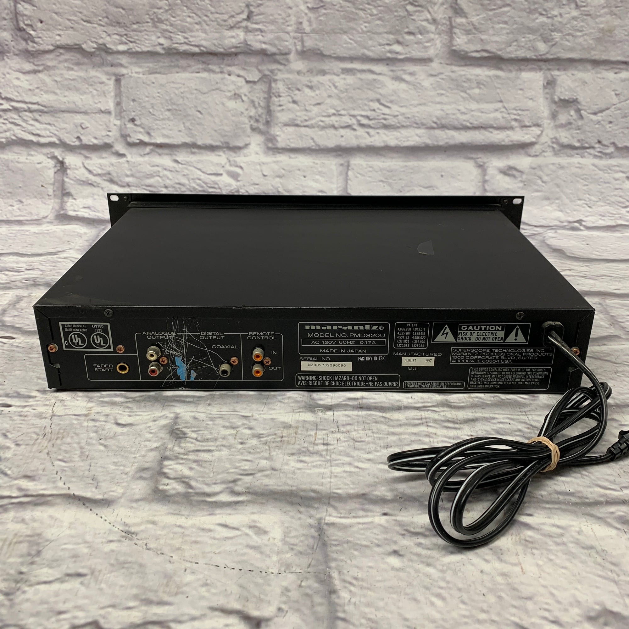 Marantz Compact Disc Player PMD320 - Evolution Music