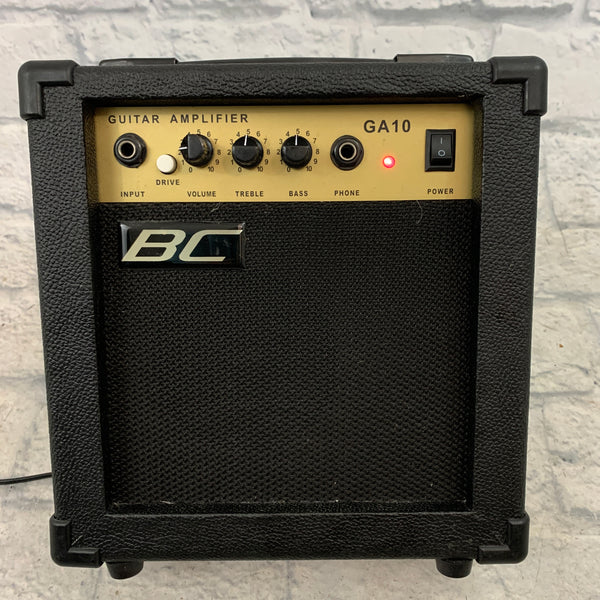 BC GA10 Practice Electric Guitar Amp with Drive Channel - Evolution Music