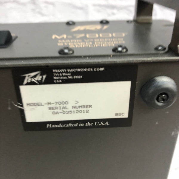 Peavey M-7000 Power Amp - Evolution Music