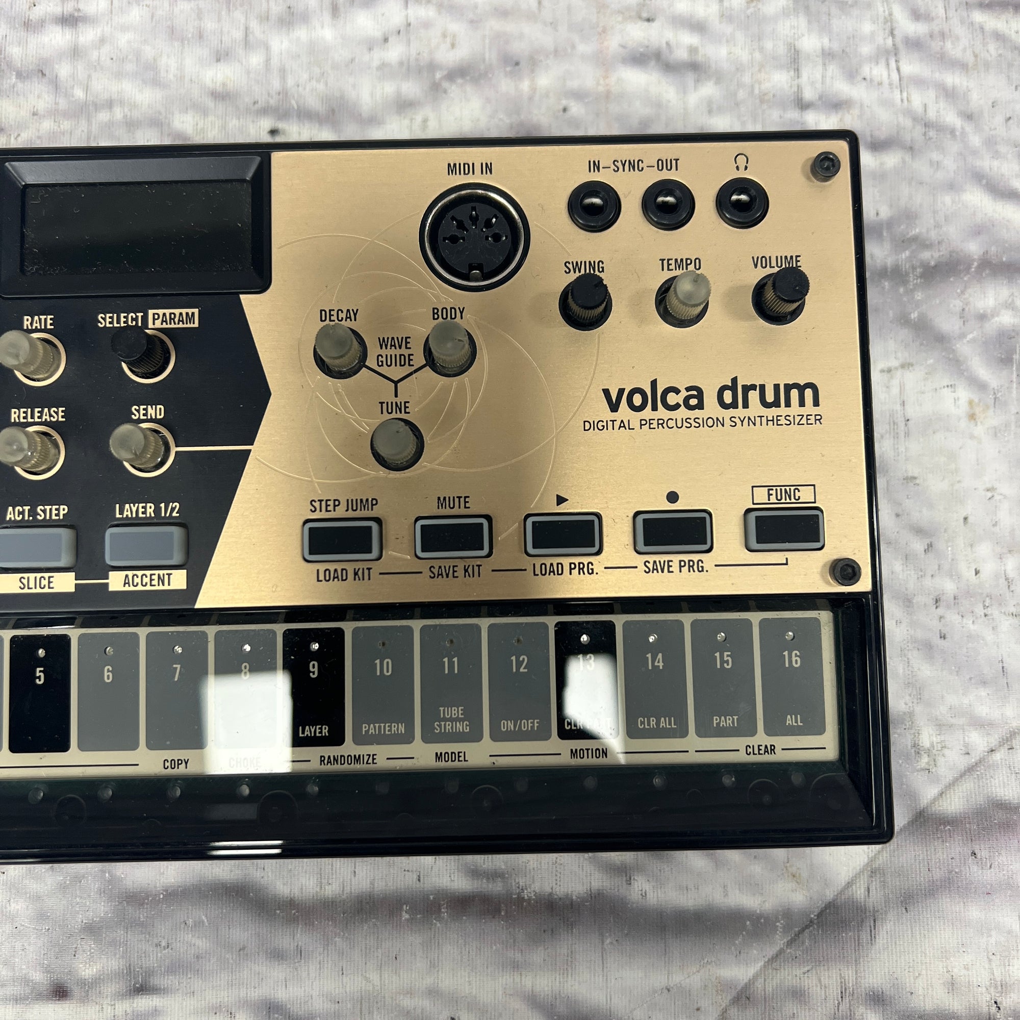 Korg Volca Drum Electric Drum Machine - Evolution Music