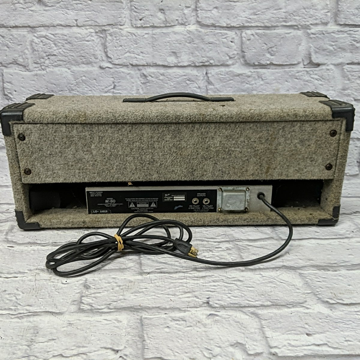 Fender M-80 Guitar Amp Head - Evolution Music