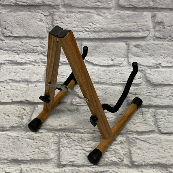 Wood Folding Guitar Stand - Evolution Music