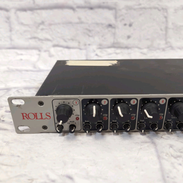 Rolls RM219 Stereo Mic / Line Mixer - Evolution Music