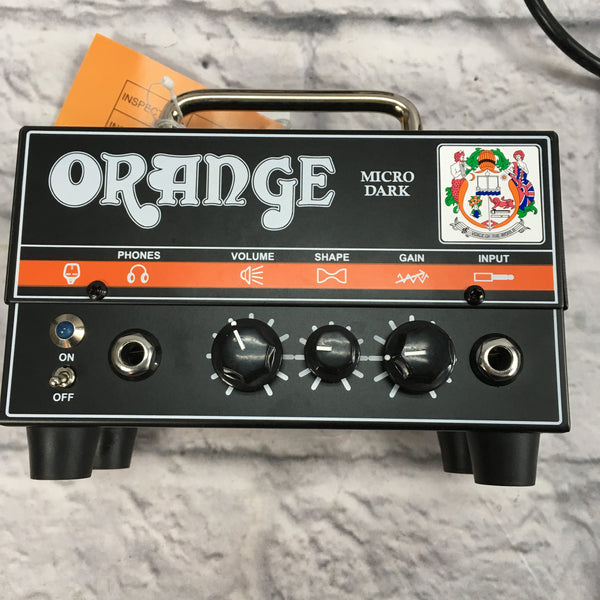 ** Orange Micro Dark Terror 20w Guitar Head - Evolution Music