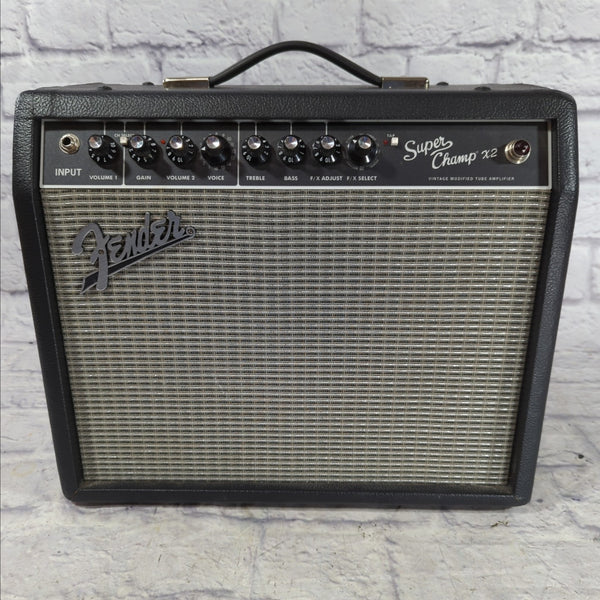 Fender Super Champ X2 Guitar Combo Amp - Evolution Music