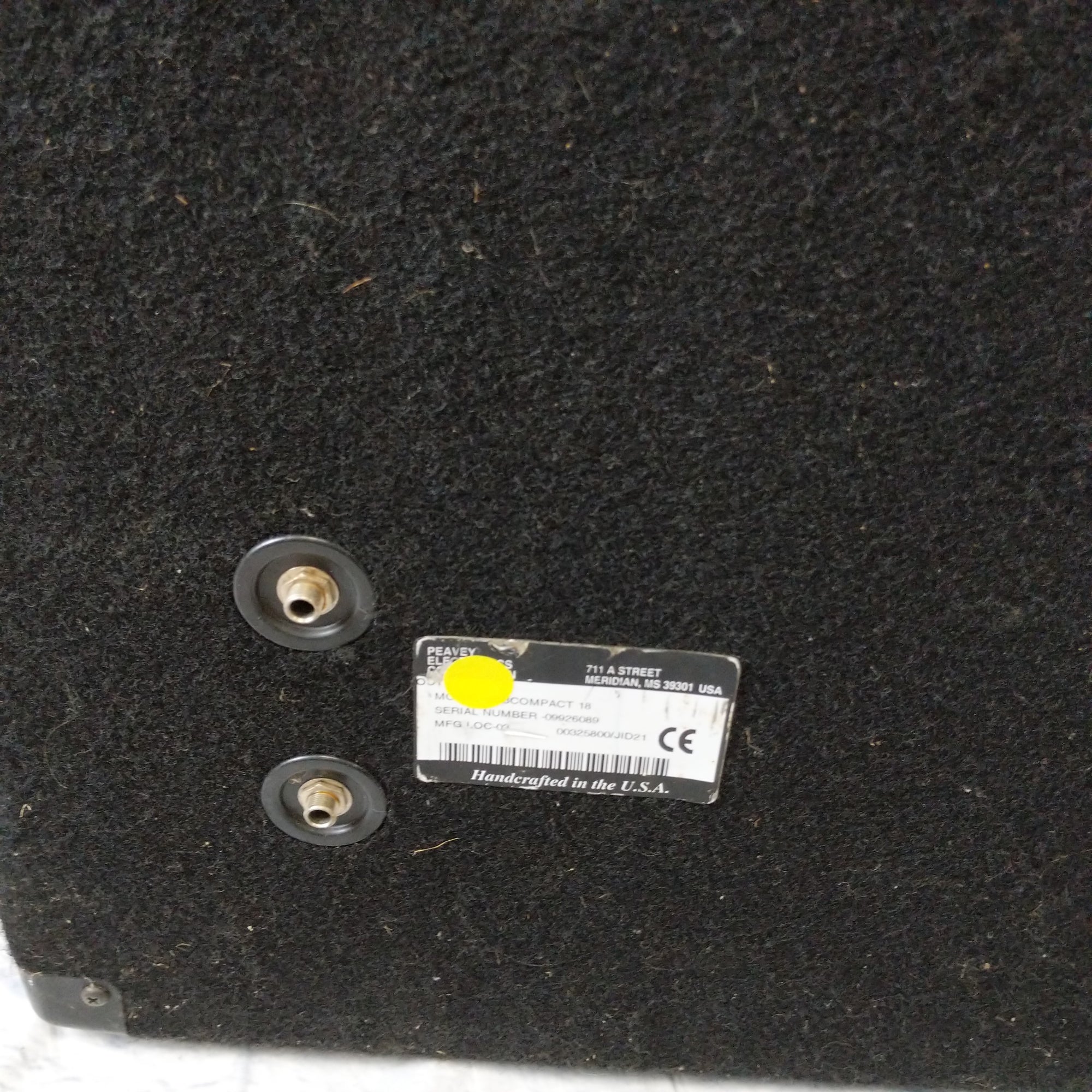 Peavey Subcompact 18 Subwoofer Passive Speaker Pair - Evolution Music