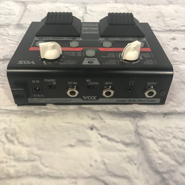 Vox Lil' Looper Dual Loop Pedal w Power Supply - Evolution Music