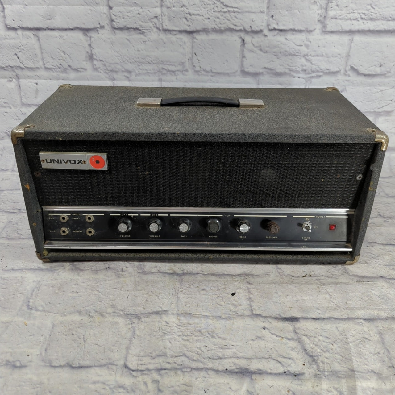 Univox 1051 Vintage All Tube Guitar & Bass Amp Head - Evolution Music