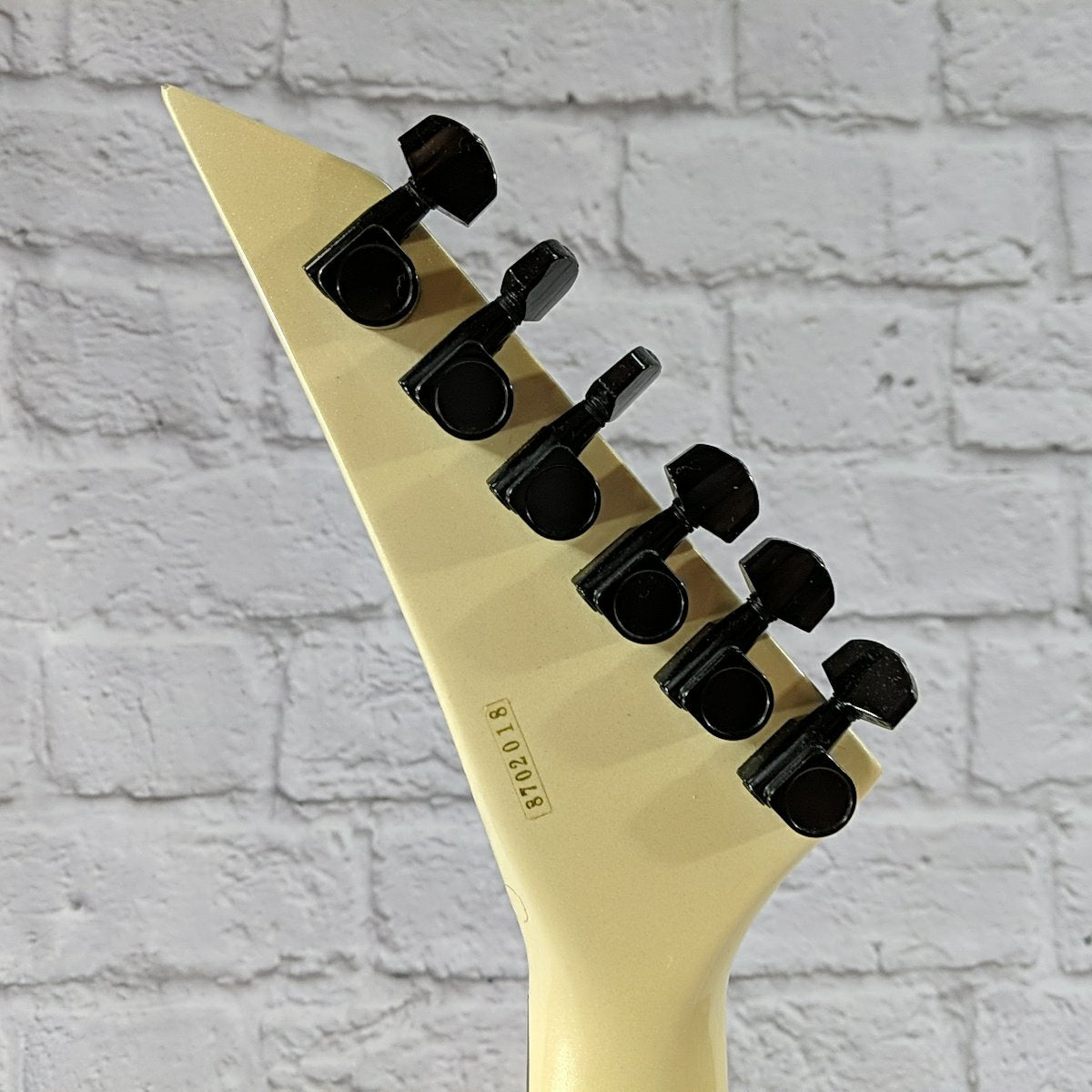 JB Player Super Strat Metallic Cream Electric Guitar - Evolution Music