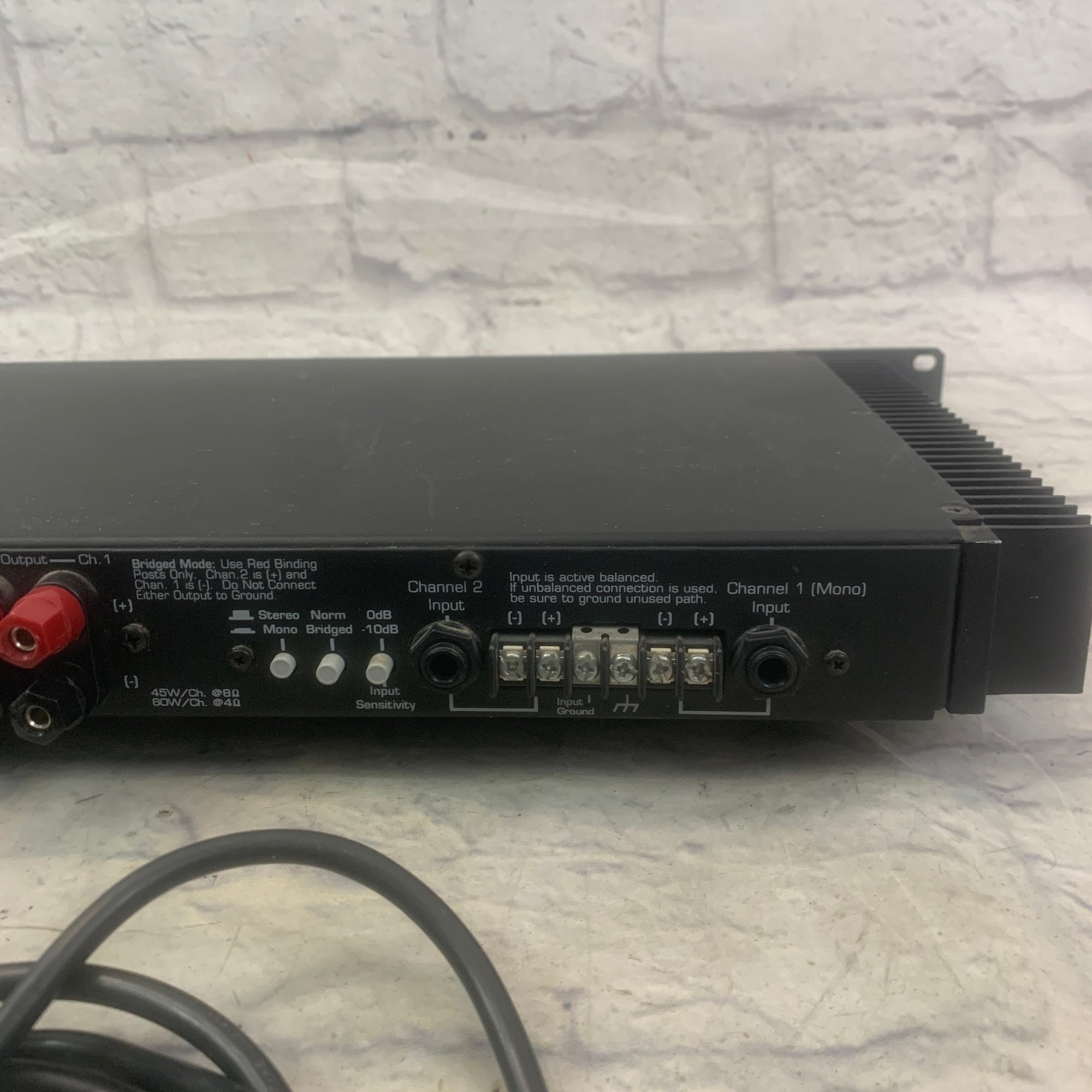 Ashley SRA 120 Power Amp - Evolution Music