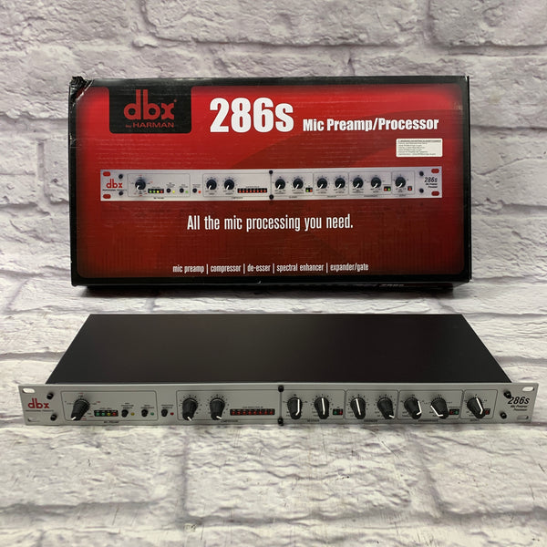 DBX 286s Mic Preamp/Processor Rack Preamp - Evolution Music