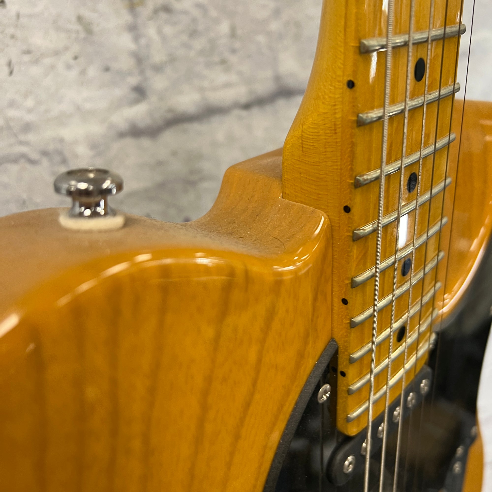 G&L ASAT Classic Tribute Series Natural Finish Electric Guitar ...