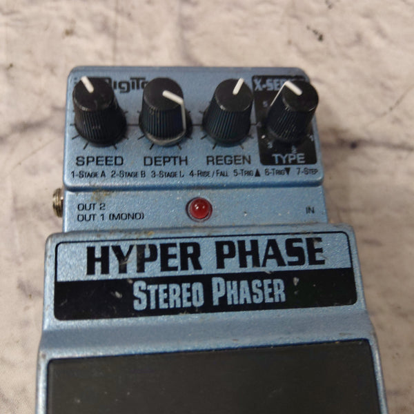Digitech X Series Hyper Phase Phaser - Evolution Music