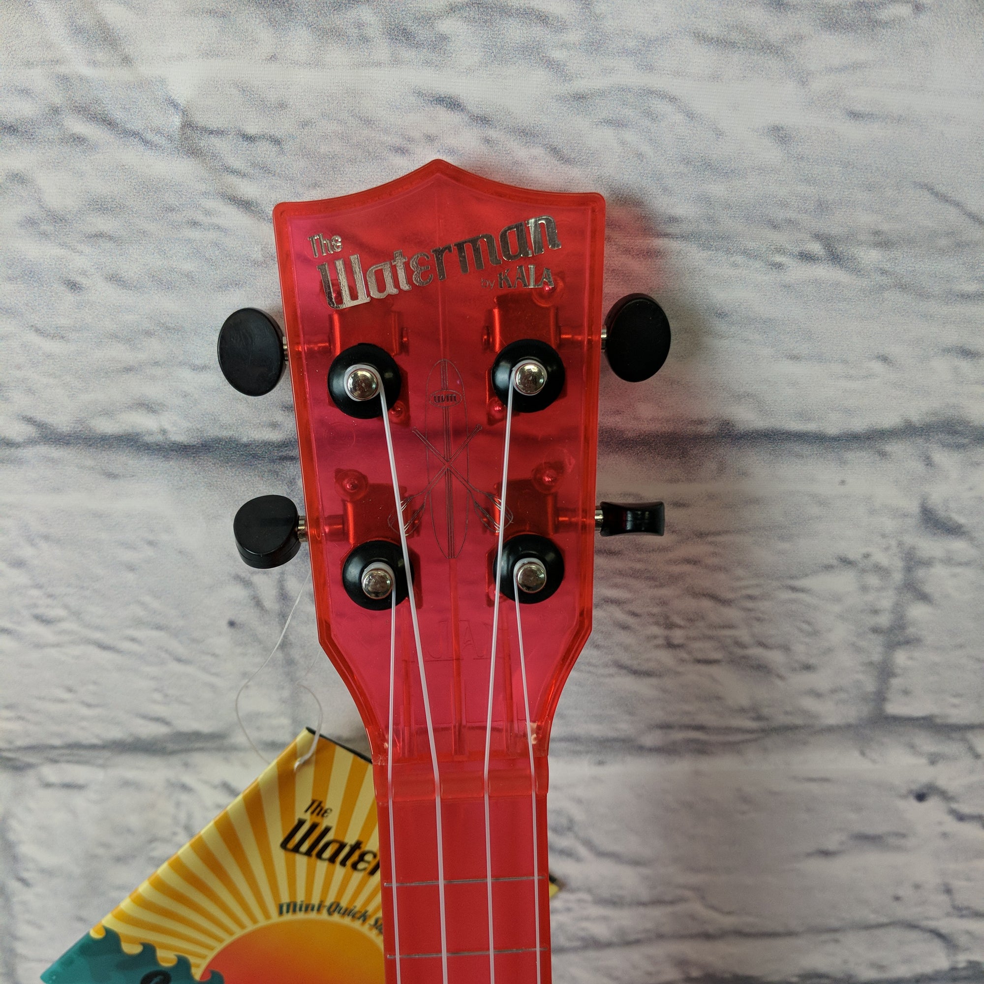 Kala Waterman Waterproof Ukulele - Fluorescent Pink - Evolution Music
