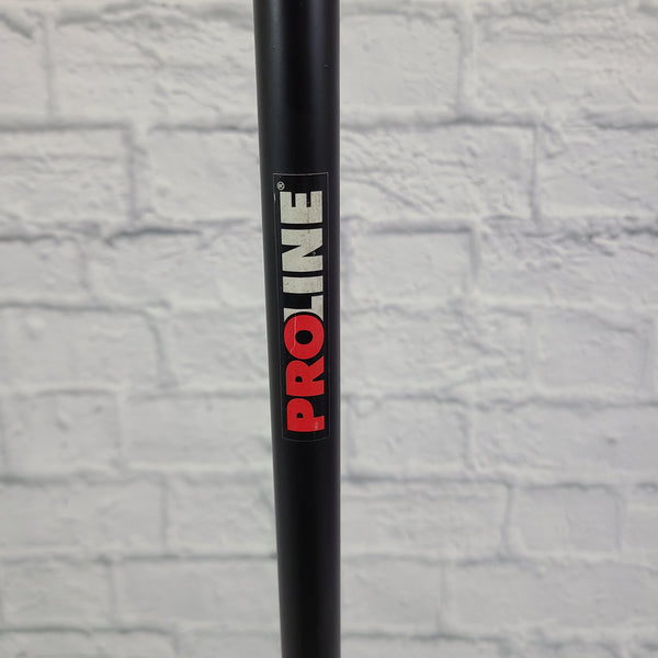 Proline Round-Base Straight Mic Stand - Evolution Music
